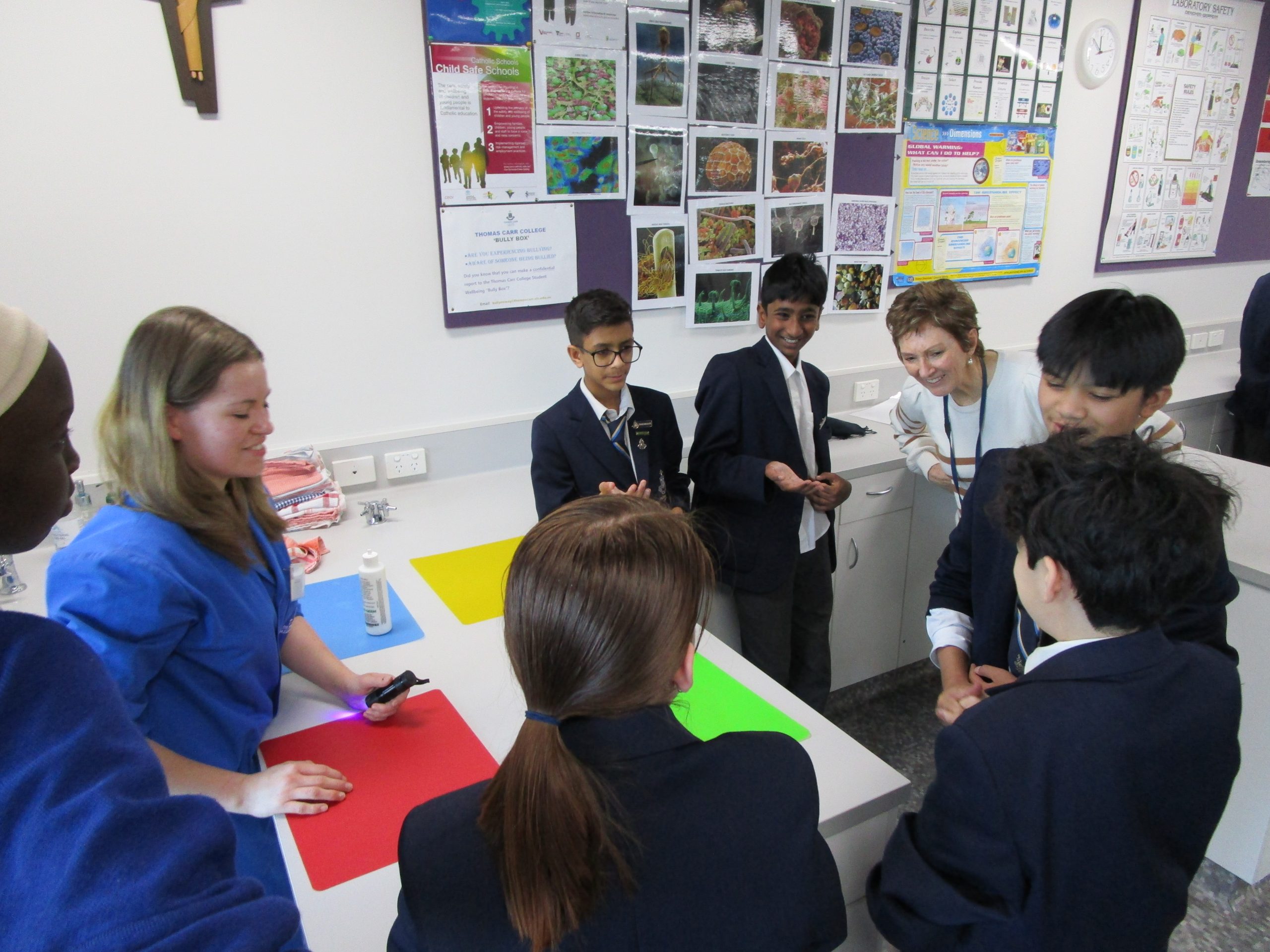 Year 7 Science Delivery - University of Melbourne - Thomas Carr College